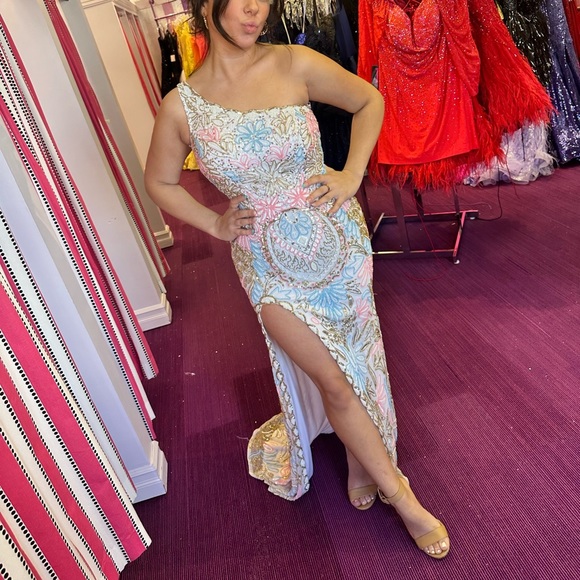Rachel Allan | Dresses | Prom Dress Rachel Allan One Shoulder | Poshmark